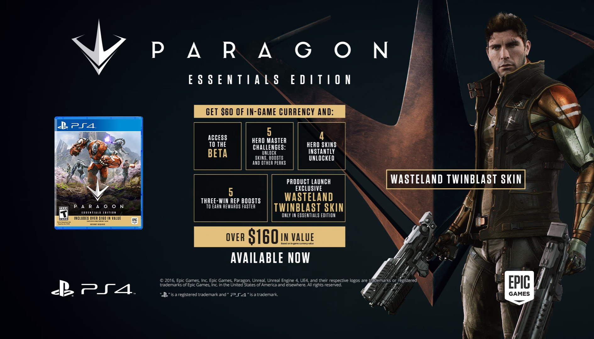 Paragon Gets Its Essentials Edition Out There & Ready For The Fight ...