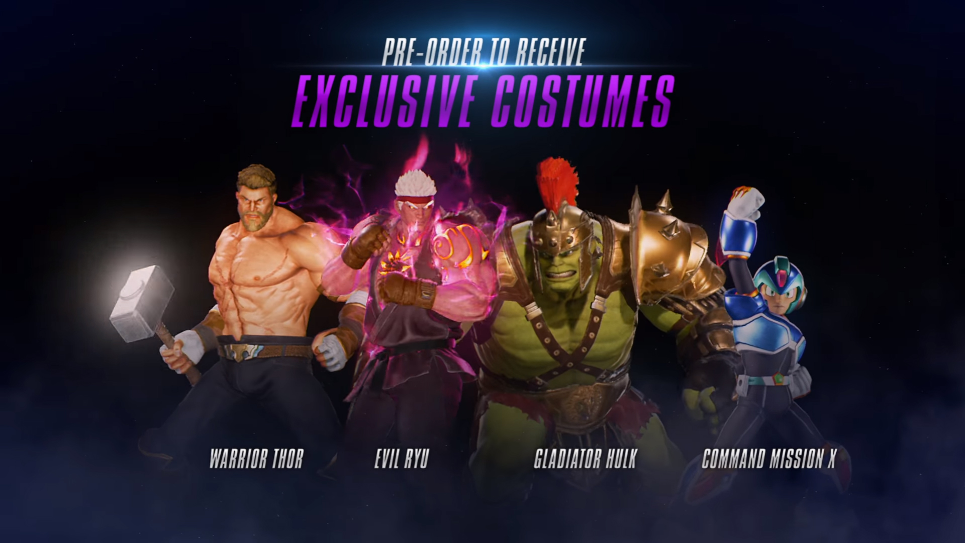 Marvel Vs Capcom: Infinite's Pre-Order Costumes Are Here For Us Now ...