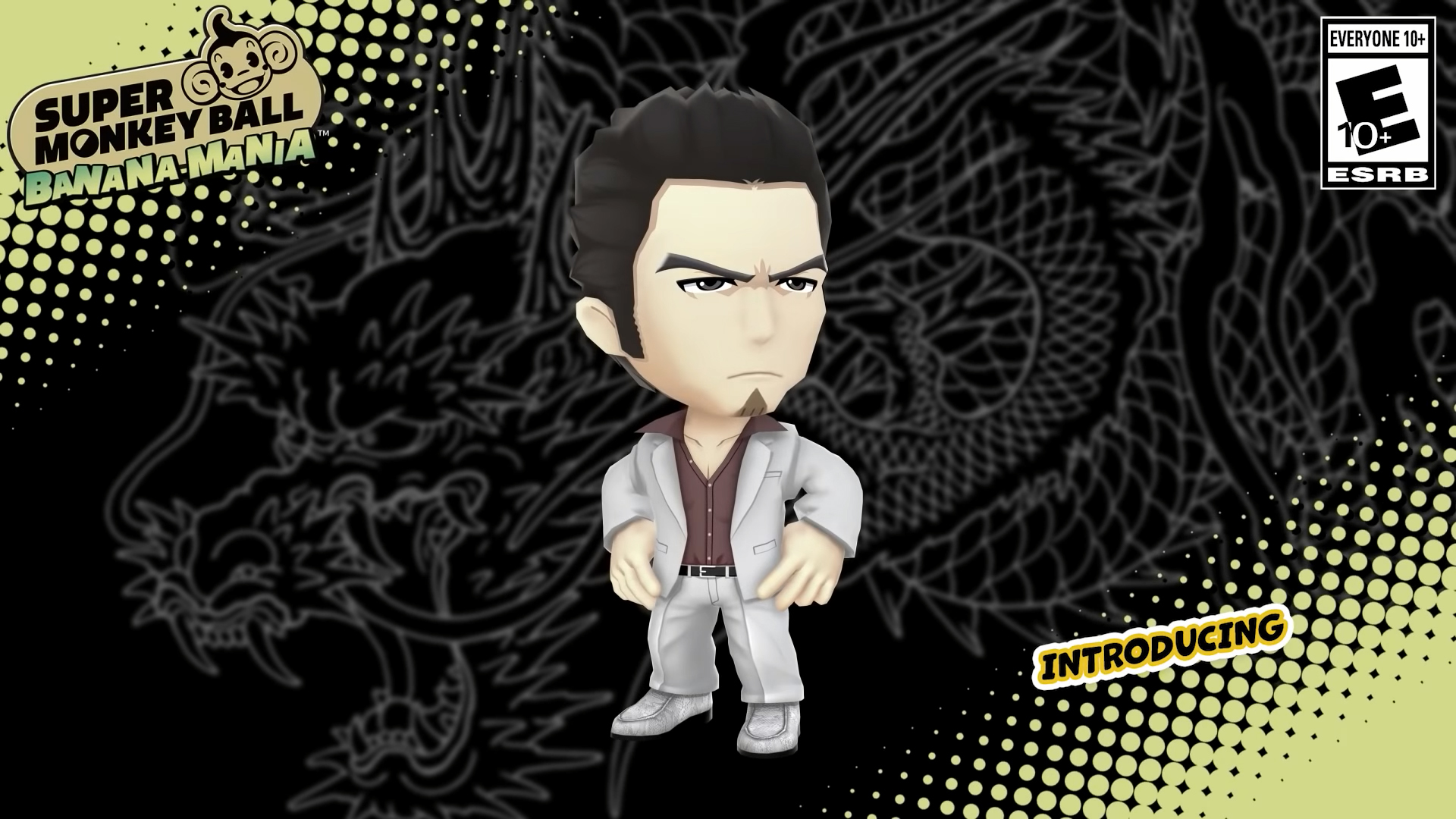 Kazuma Kiryu Joins The Gang In Super Monkey Ball Banana Mania ...